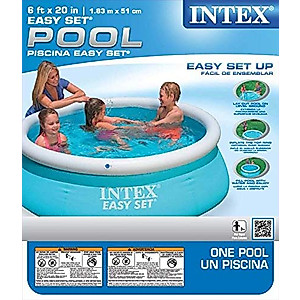 Intex 28101EH N/Aa Pool 6'. x 20 in. 234 Gal, 6ftx30' Blue
