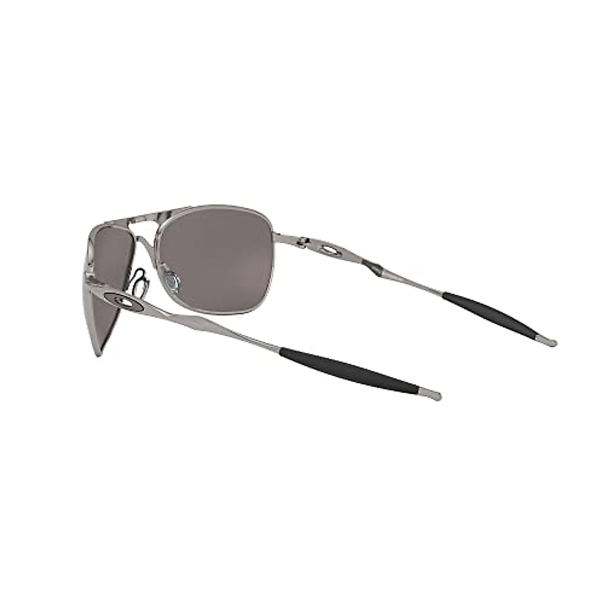 Oakley Men's OO4060 Crosshair Pilot Sunglasses, Lead/Prizm Black Polarized, 61 mm