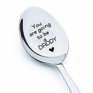 You're Going To Be A Daddy Spoon- Pregnancy Reveal Spoon- Fun Announcement Ideas-Husband Gift Idea-Dads Gift