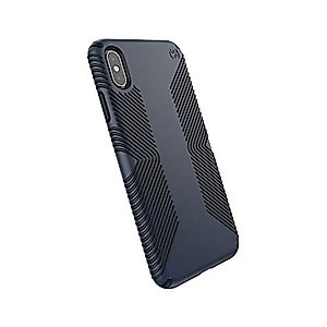 Speck Products Presidio Grip iPhone Xs Max Case, Eclipse Blue/Carbon Black
