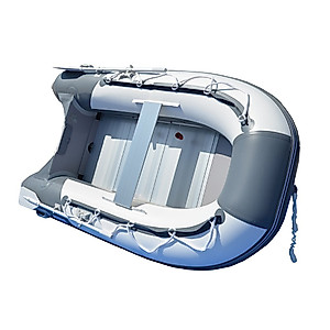 BRIS 8.2 ft Inflatable boat Inflatable Pontoon Dinghy Raft Tender Boat