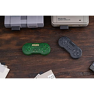 8Bitdo Sn30 2.4G Wireless Gamepad for Original SNES/Sfc (Transparent Edition)