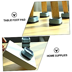 Angoily 4pcs Non-Slip Mat Anti Vibration Mat for Washing Machine Anti Skid Pads for Furniture Chair Foot Pads Washer Machine Foot Pads Bed Riser Furniture Height Riser Heightening Foot Pad