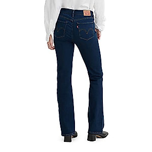 Levi's Women's Classic Bootcut Jeans (Also Available in Plus), Cobalt March-Dark Indigo, 31 Regular