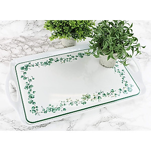 Reston Lloyd Rectangular Melamine Serving/Ottoman Tray, Callaway