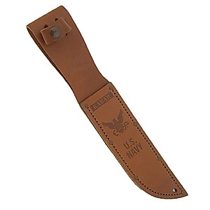 Full-size Brown Leather USN Sheath