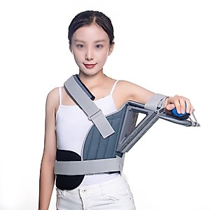 WILLQ Shoulder Immobilizer for Shoulder Injury Torn Dislocated Rotator Cuff ​Injury Support Broken ​Arm Sublexion Surgery Soft Comfortable Shoulder Abduction Brace Suitable for Men Women