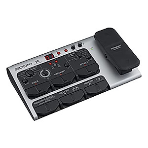 Zoom V6-SP Vocal Processor, Vocal Effects Pedal, Formant Pedal, Harmony, Looper, 10 Studio Grade Effects, For Studio and Live Performance