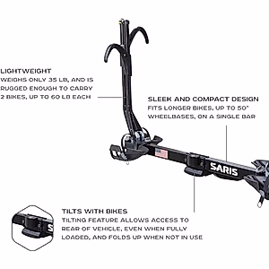 SARIS Superclamp EX 4-Bike Hitch Car Rack