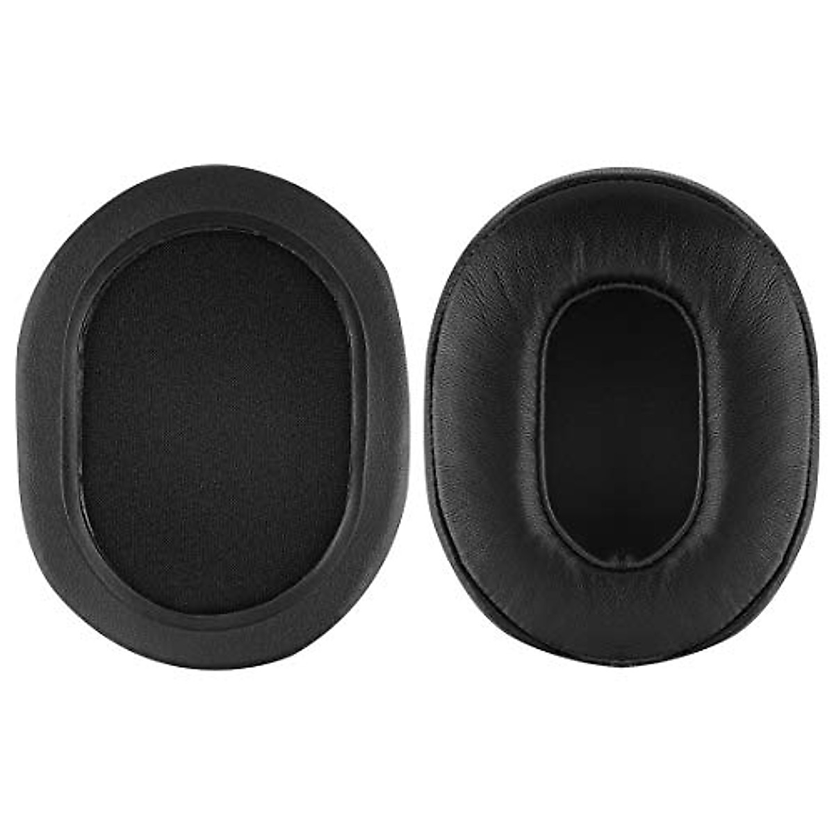 Geekria Elite Sheepskin Replacement Ear Pads for Audio-Technica ATH-M50X ATH-M50xBT2 ATH-M60X ATH-M40X ATH-M30X ATH-M20X ATH-M10X Headphones Earpads, Headset Ear Cushion Repair Parts (Black)