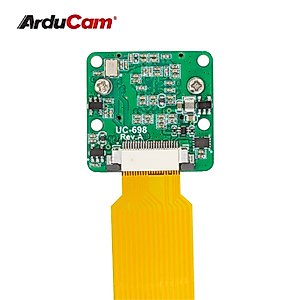 Arducam Mini 12.3MP HQ Camera Compatible with Nvidia Jetson Nano and Xavier NX, 1/2.3 Inch IMX477 Camera Module with M12 Mount Lens