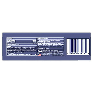 Crest 3D White Radiant Mint, Teeth Whitening Toothpaste, 2.7 oz