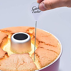 Aeyistry 1 Piece Stainless Steel Cake Tester Reusable Metal Cake Testing Home Bakery Muffin Bread Cake Tester