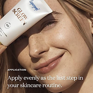 Supergoop! Glowscreen - SPF 40-2.5 fl oz - Glowy Primer + Broad Spectrum Sunscreen - Adds Instant Glow - Helps Filter Blue Light - Boosts Hydration with Hyaluronic Acid, Vitamin B5 & Niacinamide