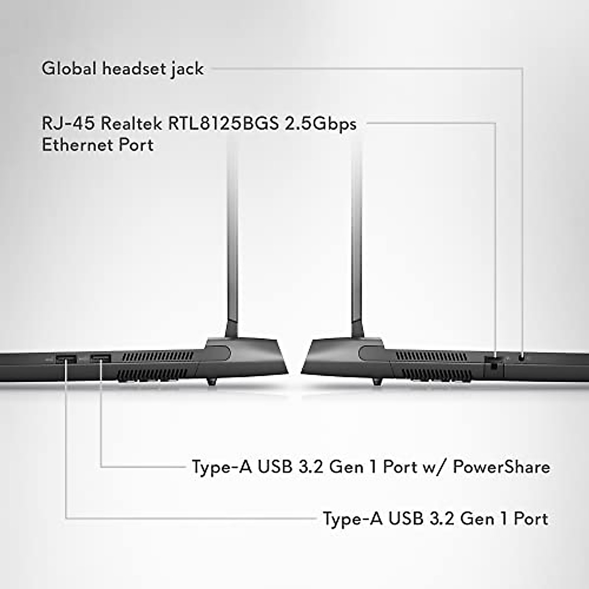 Alienware M17R5 Gaming Laptop - 17.3-inch FHD 480Hz Display, AMD Ryzen 9-6900HX, 32GB DDR5 RAM, 1TB SSD, NVIDIA GeForce RTX 3080 GDDR6, Windows 11 Home, 1 Year Support - Dark Side of the Moon, Black