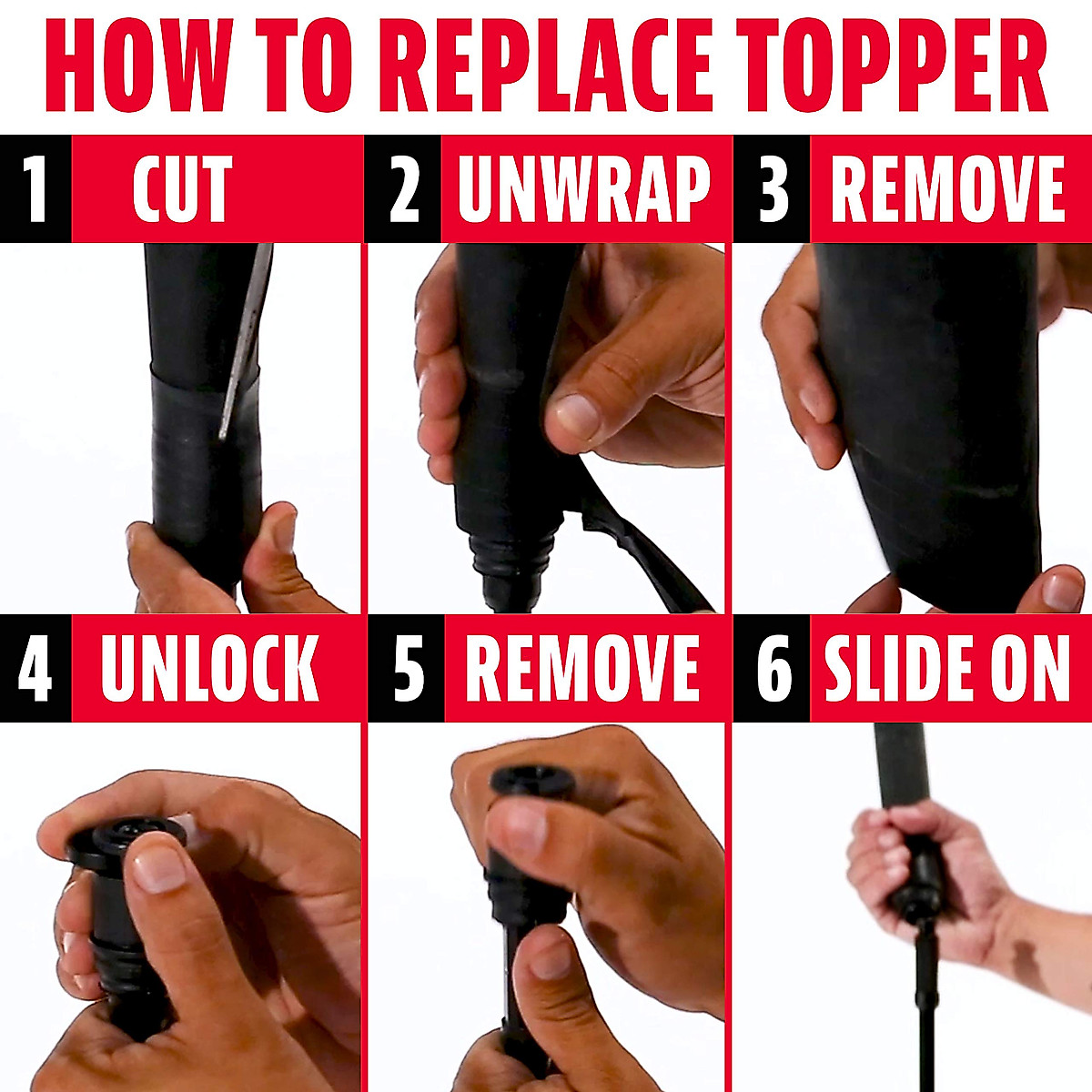 Franklin Sports Unisex Youth Franklin Sports MLB Total Tee Topper Replacement, Black, One Size US