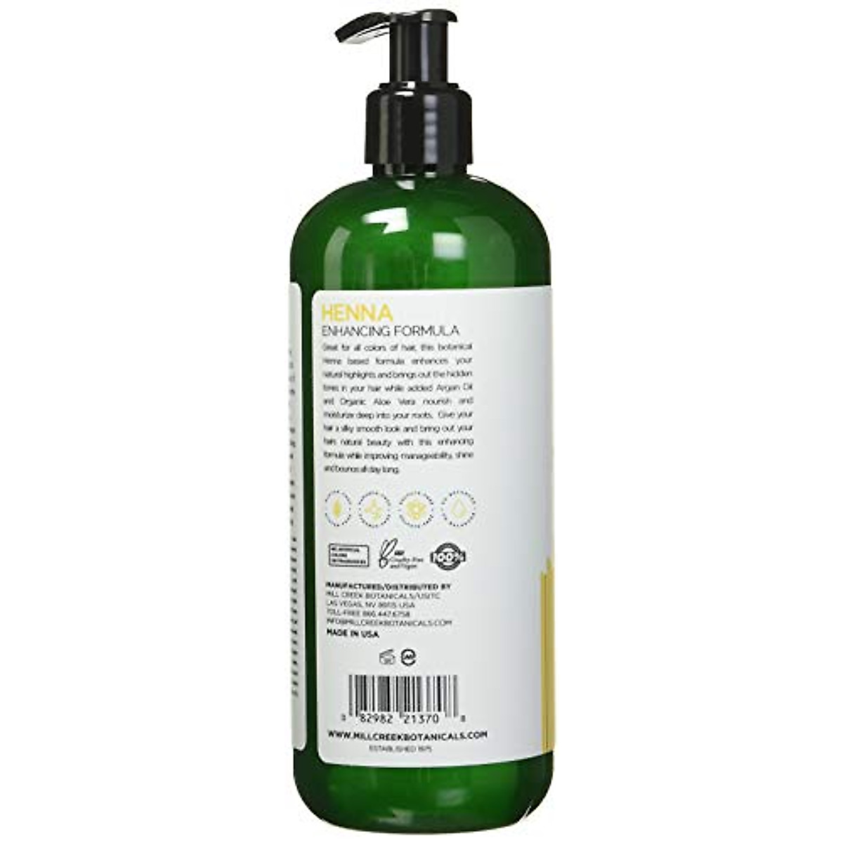 Mill Creek Henna Shampoo(Natural & Organic) - 16 fl. oz. (473ml)
