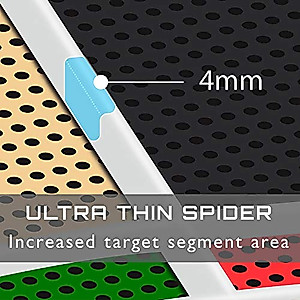 Viper 850 Electronic Dartboard, Ultra Bright Triple Score Display, 50 Games With 470 Scoring Variations, Regulation Size Target-Tested-Tough Segments Made From High Grade Nylon, Includes 6 Darts,Black