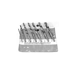 Set of 28 Fractional Brad Point Drills 5/64-1/2