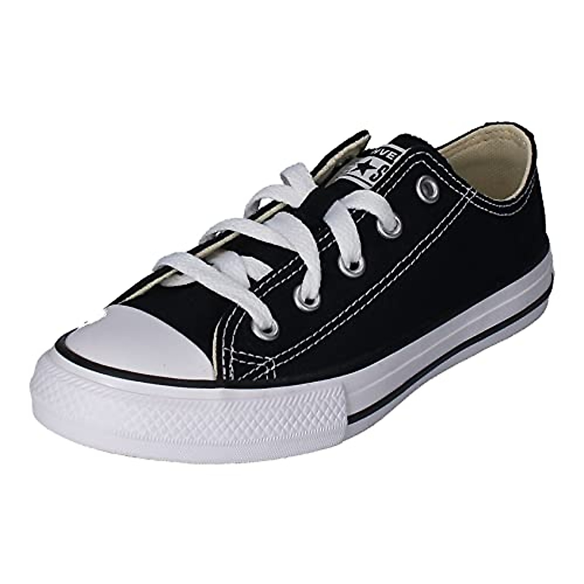 Converse Unisex Chuck Taylor All Star Low Top Black Sneakers - 3 D(M) US