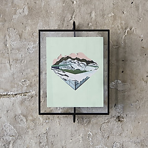 Umbra Phantom Picture Frame, Black, 8" x 10"