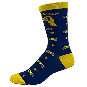 Men's Classically Trained Socks Funny Retro Video Games Gamer Graphic Novelty Footwear