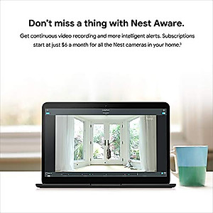 Google Nest Cam Indoor 3 Pack - Wired Indoor Camera for Home Security - Control with Your Phone and Get Mobile Alerts - Surveillance Camera with 24/7 Live Video and Night Vision