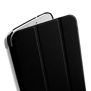 Fintie Slim Shell Case for Samsung Galaxy Tab 4 7.0 2014, Ultra Lightweight Protective Stand Cover, Black