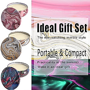 Citronella Candles Outdoor Scented Candles with Cotton Wick: 3 Pack 240 Hours Burning Time Jar Candles for Home Garden Patio Yard