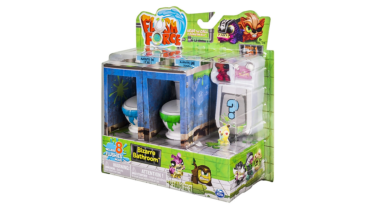Flush Force Bizarre Bathroom 8-Pack - Collectibles