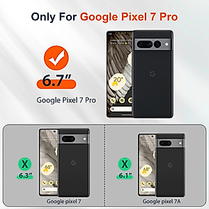 JAME for Google Pixel 7 Pro Case, Slim Fit Case for Pixel 7 Pro with Invisible Ring Kickstand, [Military Grade Drop Tested] Dual Layer Shockproof Protective Phone Case for Pixel 7 Pro 6.7", Silver
