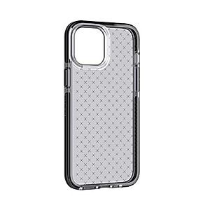 tech21 Evo Check Case for Apple iPhone 12 Pro Max with 12 ft Drop Protection, Smokey/Black