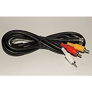 RCA AV Cable for Sega Genesis 2 and 3 by Mars Devices