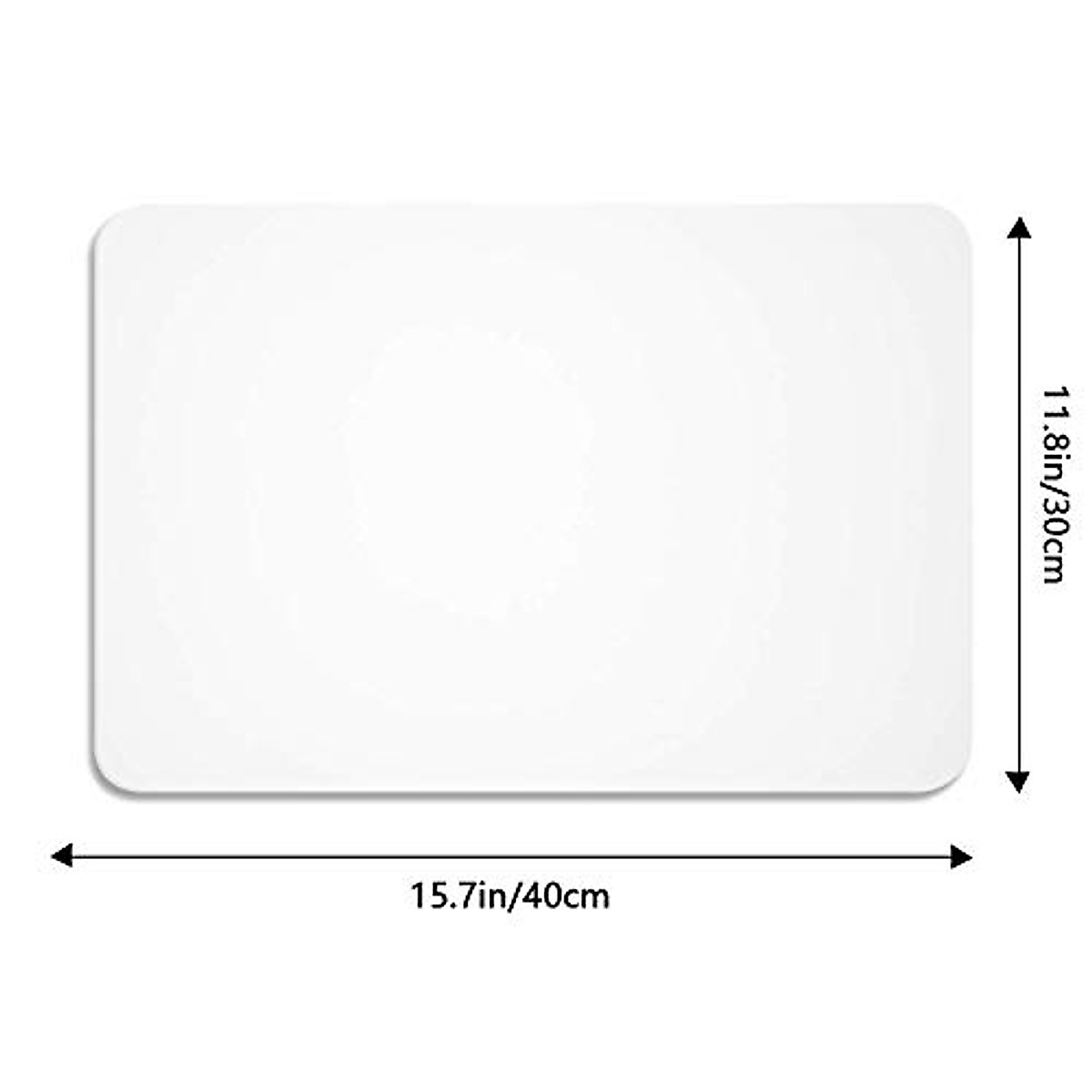 Boao 6 Pieces Plastic PlacematsTable Mats Heat Resistant PlacematsDining Mats for Table, Dining, Kitchen (15.7 x 11.8 Inch)