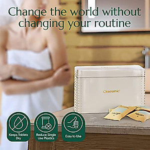 CLEANOMIC - Tablet Tin - Lidded Storage Bins