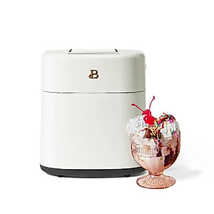 Beautiful 1.5QT Ice Cream Maker with Touch Activated Display, White Icing by Drew Barrymore (White Icing)