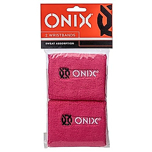 ONIX Pickleball Sweat Absorption Wristband — Pink