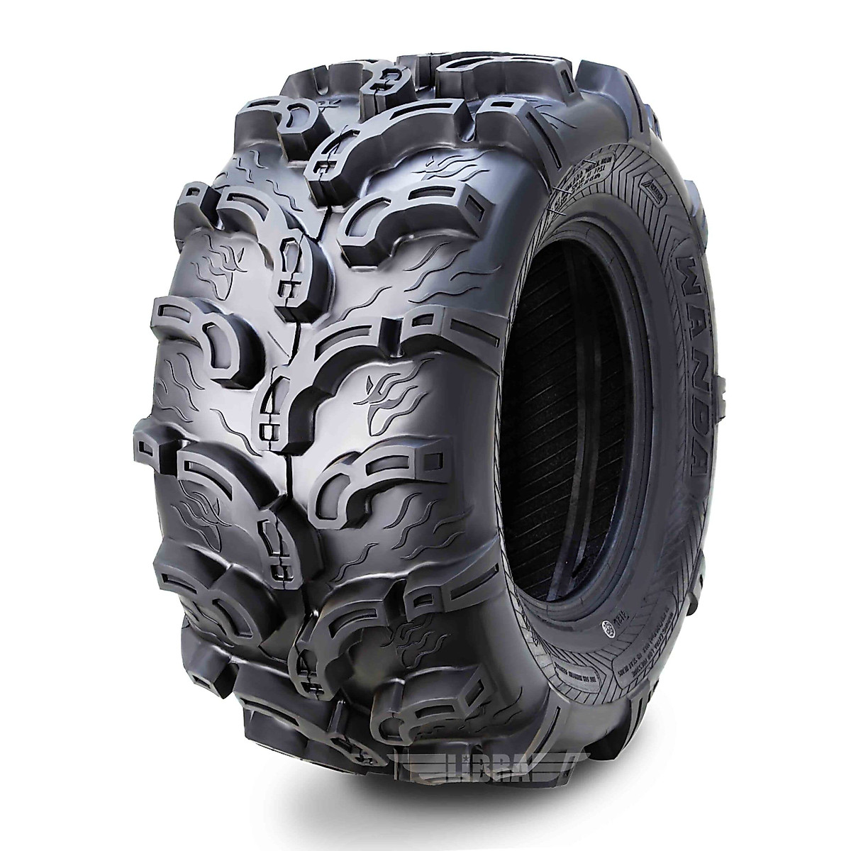 WANDA 2 Premium UTV ATV Tires 25x11-10 25x11x10 Super Mud Snow 6PR P375-10216