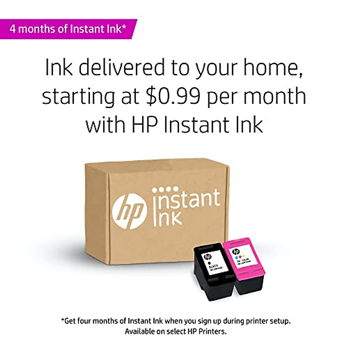 HP ENVY Photo 7855 All in One color Photo Printer with Wireless Printing, HP Instant Ink ready, Works with Alexa (K7R96A)