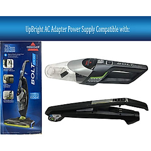 UpBright 34V AC/DC Adapter Compatible with Bissell BOLT ION XRT 1311 1311C SpotClean 15702 1570 15708 1570Q 25V 25.2V Lithium-ion Battery Vacuum Cleaner SIL SSA-340100US 1604260 160-4260 Power Charger