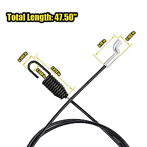 Tormurbutl 946-04230b Auger Drive Clutch Cable for MTD Cub Cadet Snow Blower Thrower Replacement Parts 946-04230b 746-04230 946-04230 746-04230A