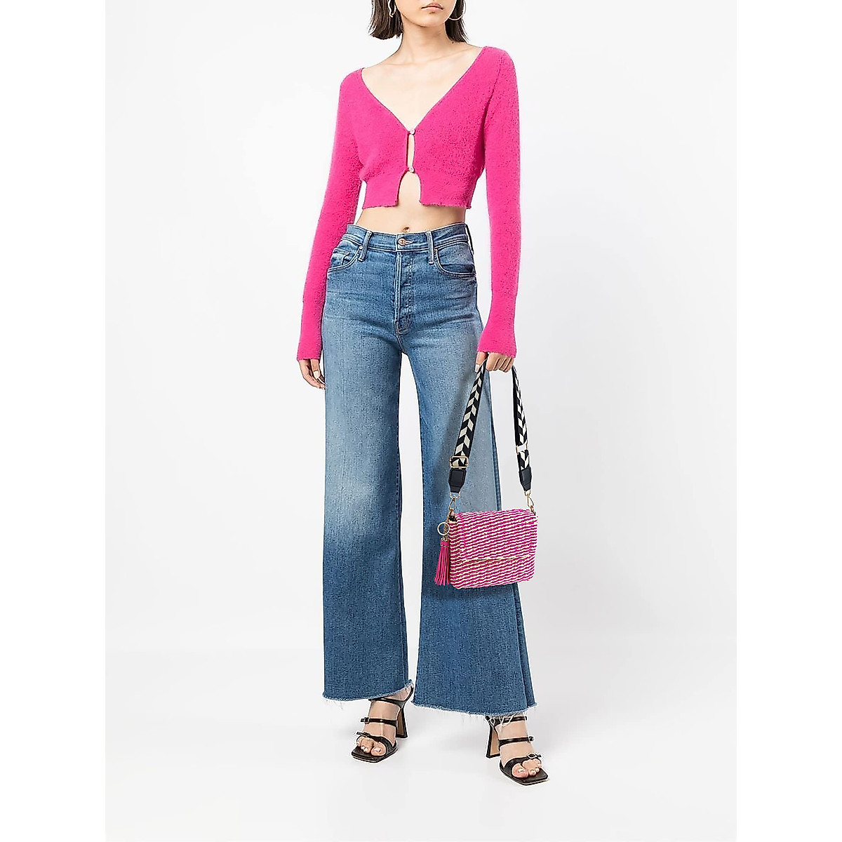 YXILEE Summer Straw Shoulder Bag Straw Small Clutch Crossbody Bags for Women Beach Cell Phone Wallet Purse Handmade Envelope