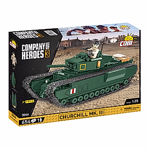 COBI Company of Heroes 3 Churchill Mk. III Tank