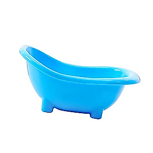 WeiLaiKeQi Hamster Bath Tub Small Nest Make Up Organizer Habitat House Soap Dish Bed Feeder Small Animal Pet Accessories