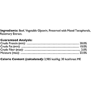 Loving Pets Natural Value All Natural Soft Chew Beef Sticks For Dogs, 14-Ounce