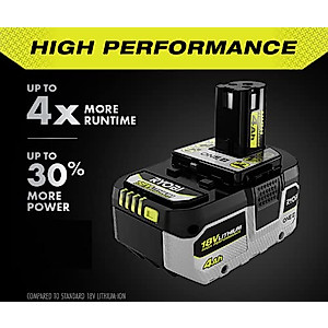 TTI Ryobi PBP004 ONE+ High Performance 18 Volts Lithium-Ion 4.0 Ah Battery