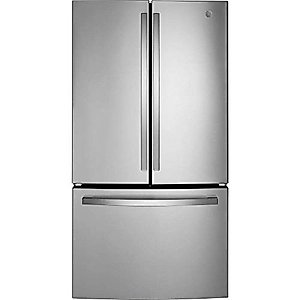 GE® ENERGY STAR® 27.0 Cu. Ft. Fingerprint Resistant French-Door Refrigerator