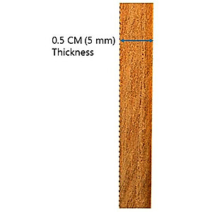 Double Sided Meter Stick - Hardwood Metric Meter Stick, Horizontal Reading & Protective Metal Ends - Eisco Labs