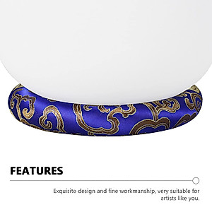 Milisten Bowl Cushion Buddha Sound Bowl Washer Silk Manual Product Singing Bowl Cushion