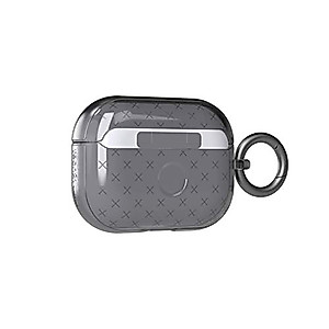 tech21 Evo Check for AirPods Pro Plant-Based Case with Germ Fighting Antimicrobial Properties and 12 ft Drop Protection - Black